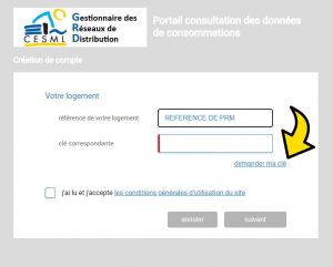 J'accède aux données du compteur Linky - CESML